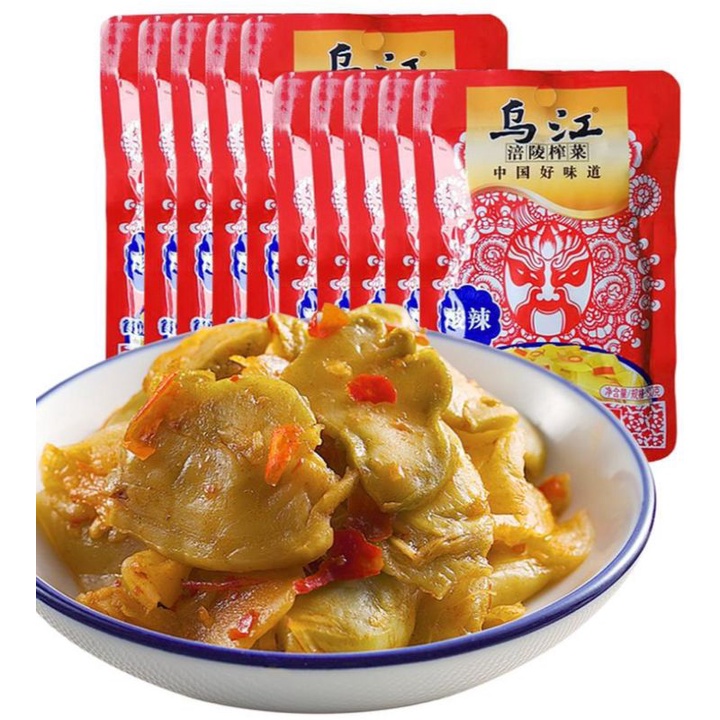168 WUJIANG Hot and sour preserved pickles 70g Chinese Best | Shopee ...