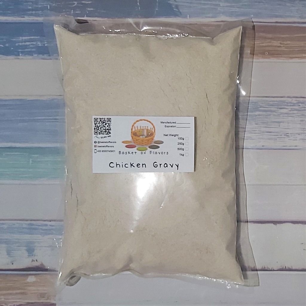 Chicken Gravy Powder 100g 250g 500g 1000g 1kg | Shopee Philippines