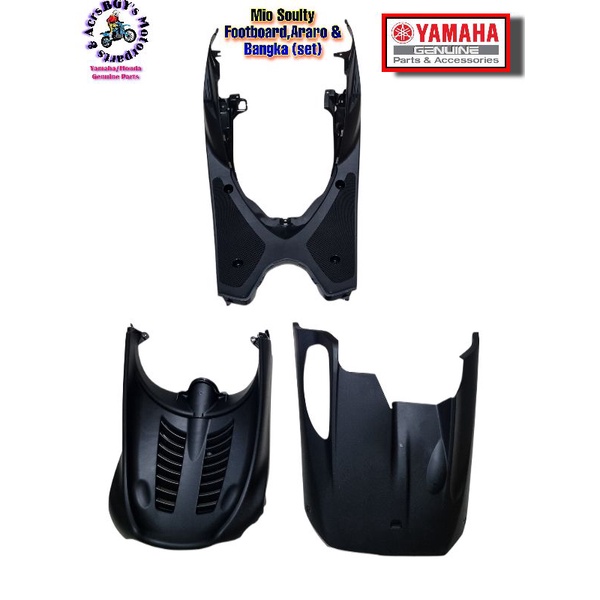 Yamaha Mio soulty Footboard Araro and Bangka (set) | Shopee Philippines