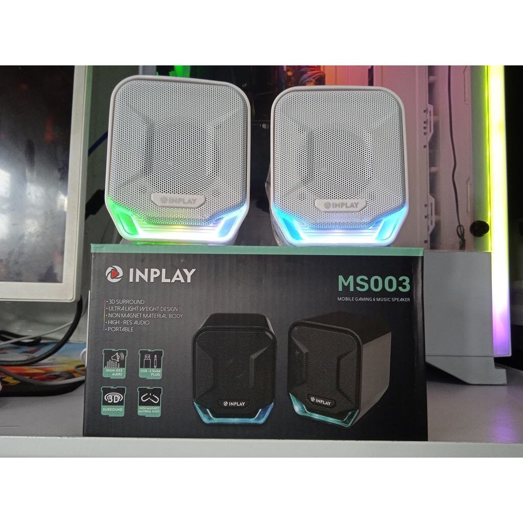 MS003 Mobile Gaming and Music Speaker Gaming Speaker for Desktop Laptop ...