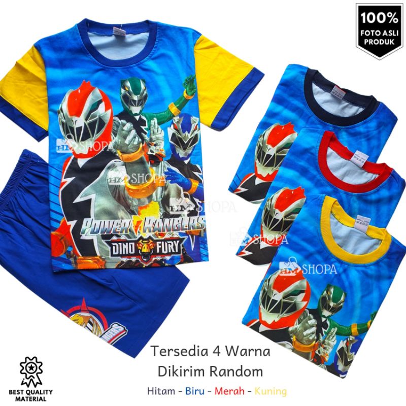 Hmshopa - power rangers full print boys' suits 2-10 years old hero ...