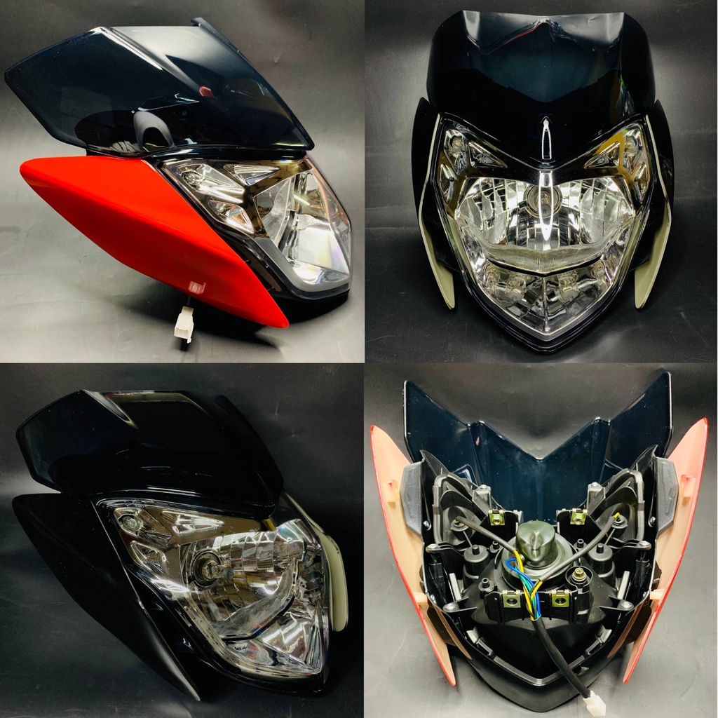 Headlight Assy Rouser135 (Lucali) | Shopee Philippines