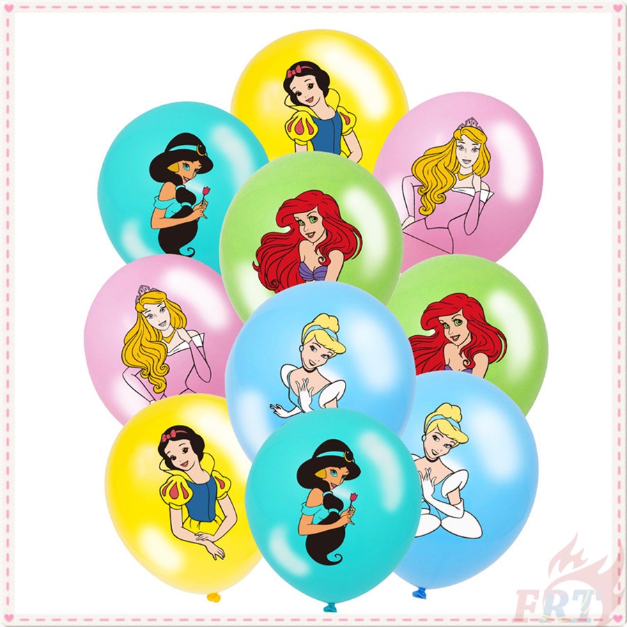 ♦ Party Decoration - Balloons ♦ 1Pc 12inch D-Cartoon.Princess Latex ...