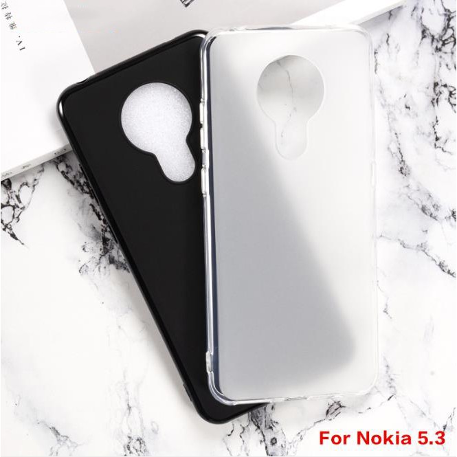 Soft TPU Case For Nokia 5.3 Gel Silicone Phone Protective Back Shell ...