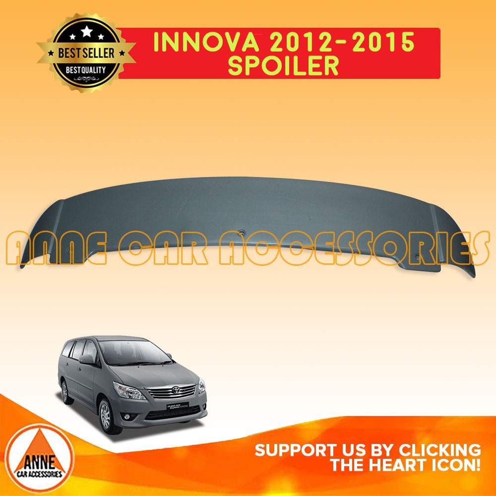 Unpainted Spoiler for Toyota Innova 2005 2006 2007 2008 2009 2010 2011 ...