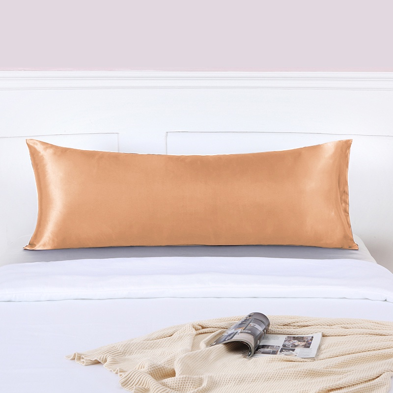 Abraca Dabra COD Solid Silk Body Pillow Case Full Long Pillow Case ...