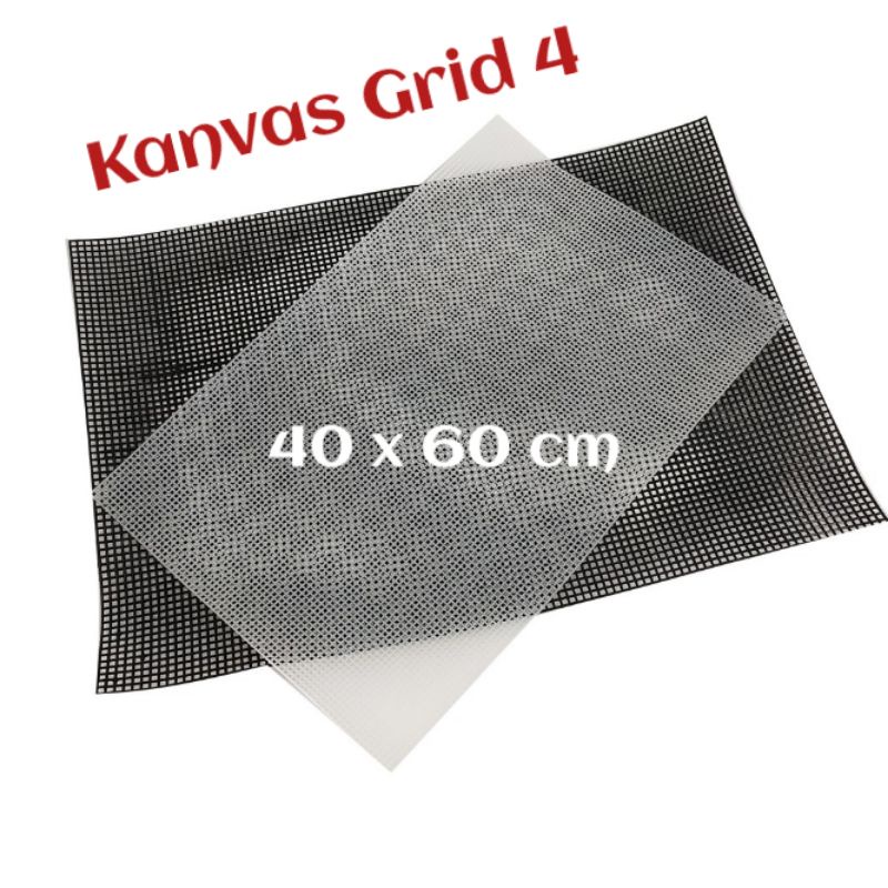 Plastic Canvas Grid 4 (40*60cm) Canvas Sheet/ | Shopee Philippines
