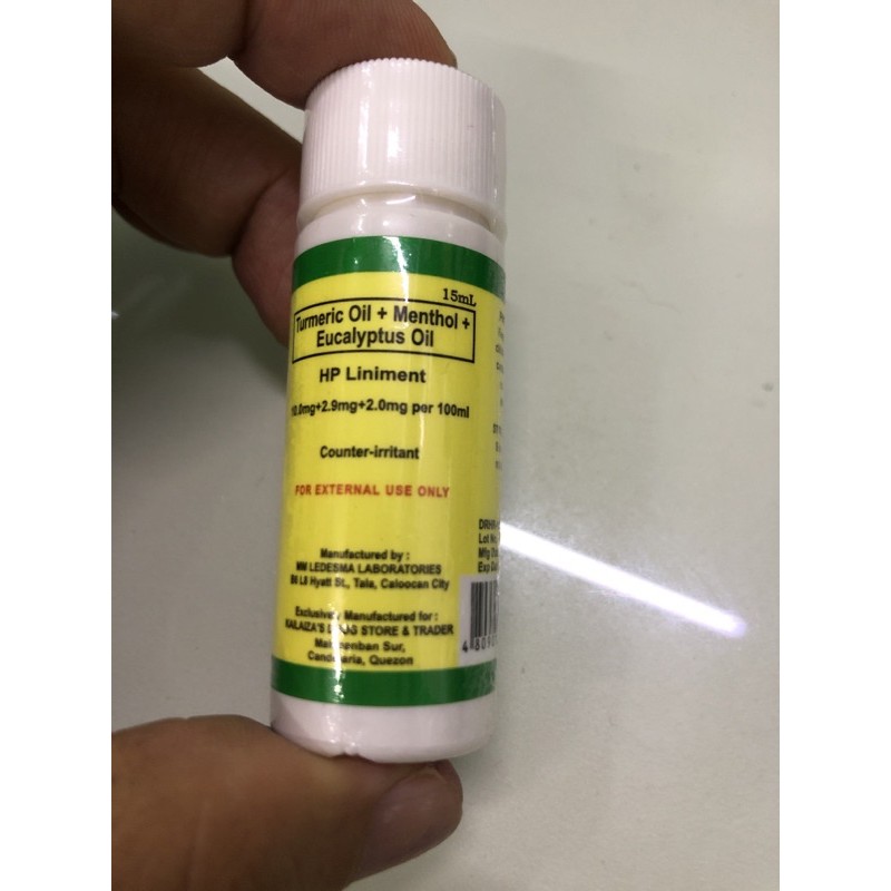 HP liniment 15mL Counter irritant | Shopee Philippines
