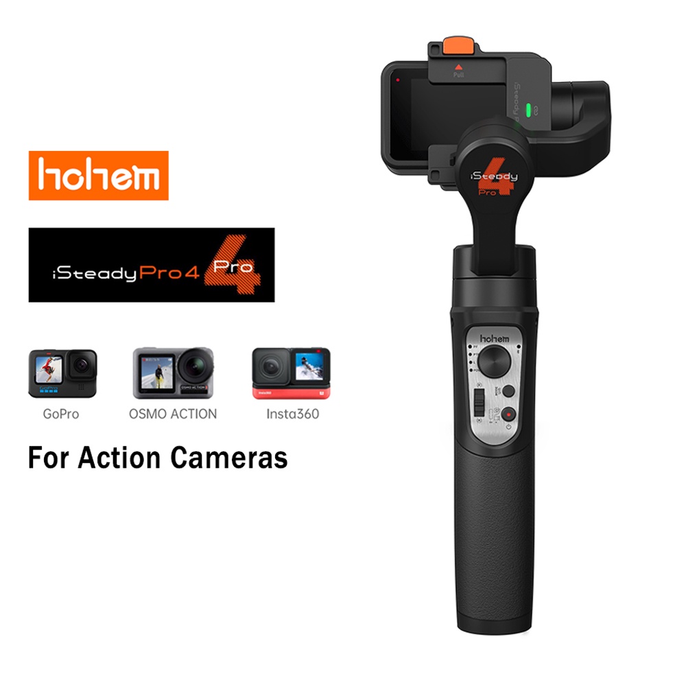 Hohem iSteady Pro 4 3-Axis Action Camera Handheld Gimbal Stabilizer for ...