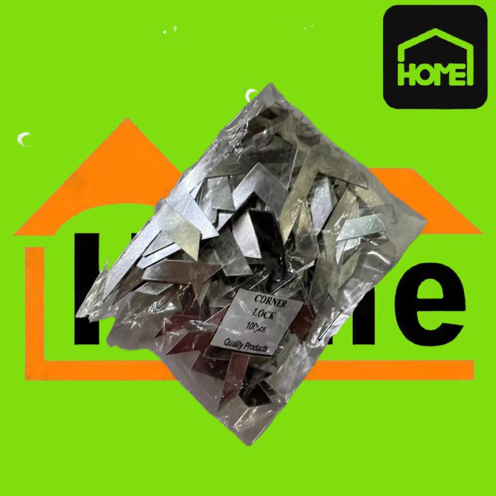 corner lock 100pcs fot screen frame double/single | Shopee Philippines