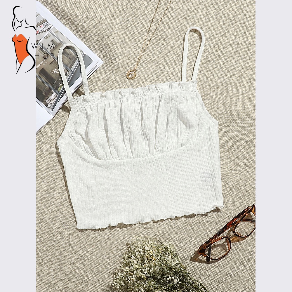 SS Ruched Garter Crop Top Knitted Tops | Shopee Philippines