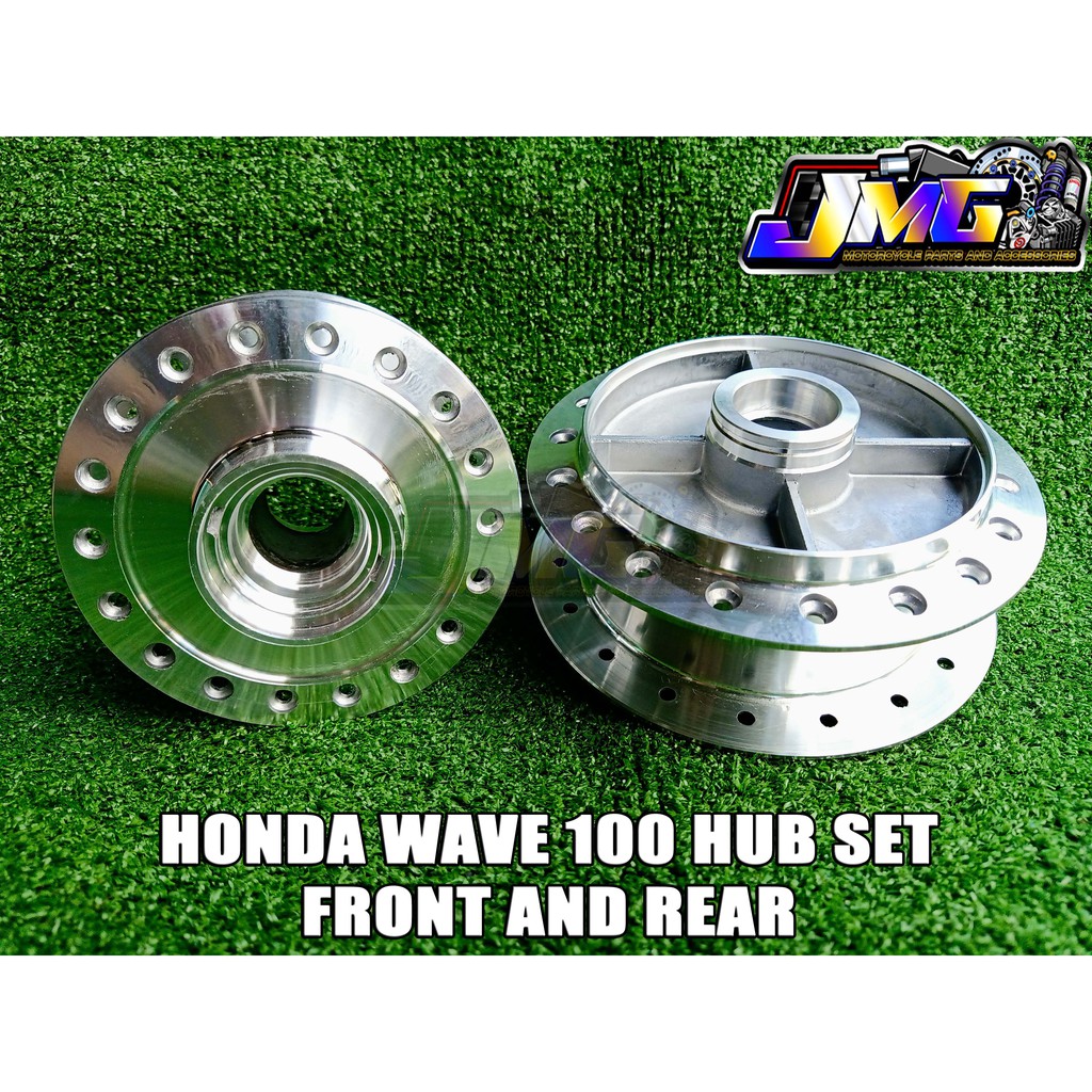 TTGR HONDA WAVE 100 FRONT AND REAR HUB SET | Shopee Philippines