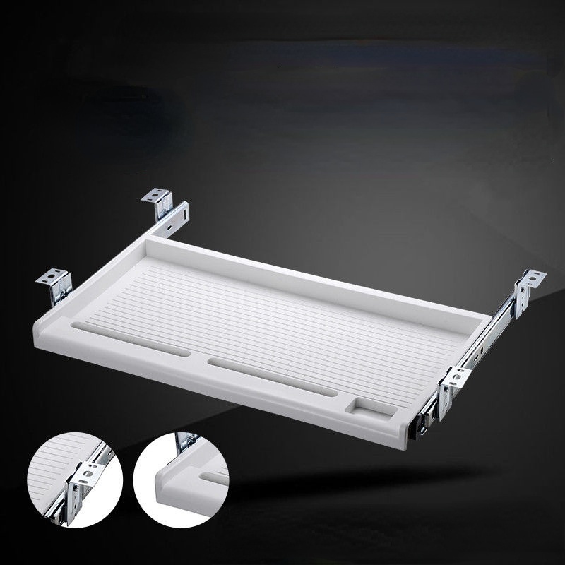 Computer Desk Keyboard Slide Drawer Bracket Two Segments Lifting Rail ...