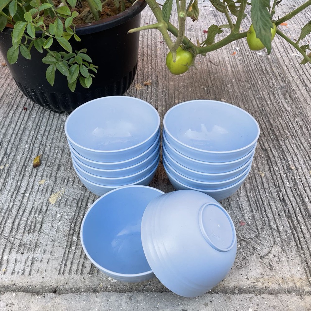 M&A PHC 6/12PCS (12x6cm) Mini Bowl Food Bowl Soup Small Bowl Wheat ...