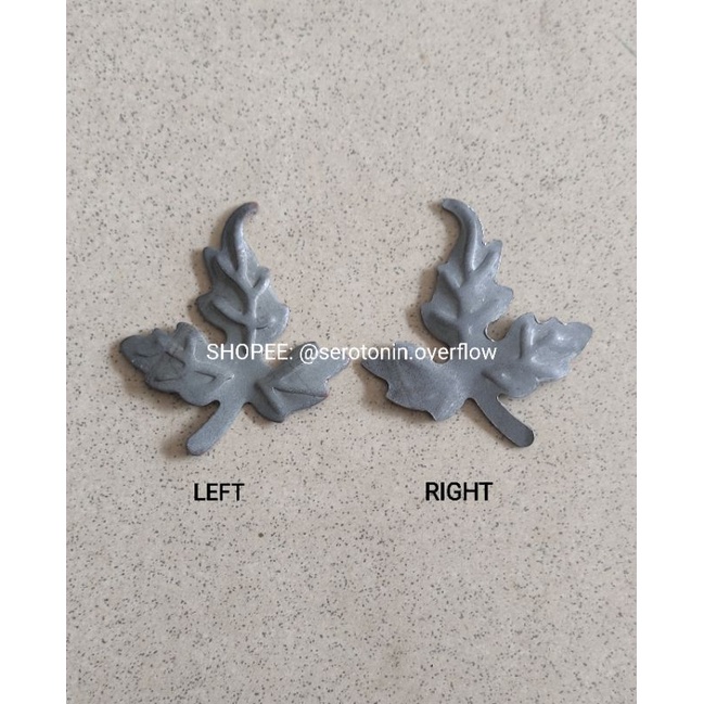 Metal art leaves leaf dahon for home decoration design window art ...