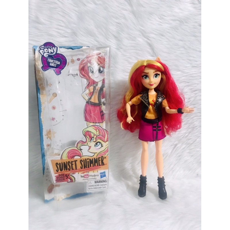 (PRE-LOVED like NEW) MY LITTLE PONY Equestria Girls Classic Style: SUNSET SHIMMER DOLL | Shopee ...