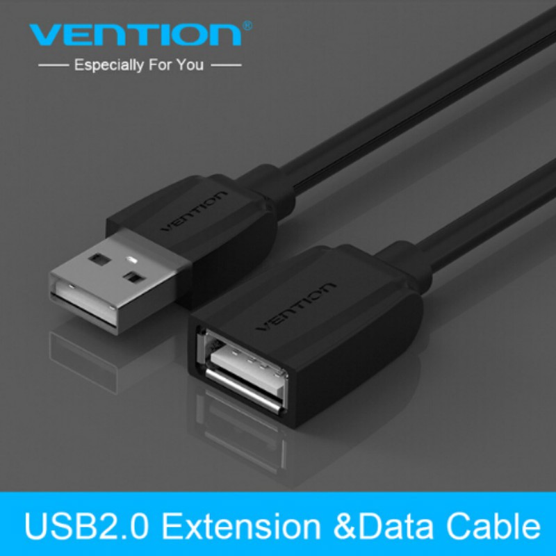 Vention USB 2.0 Cable Extension Extender Cables For PC Keyboard Printer ...