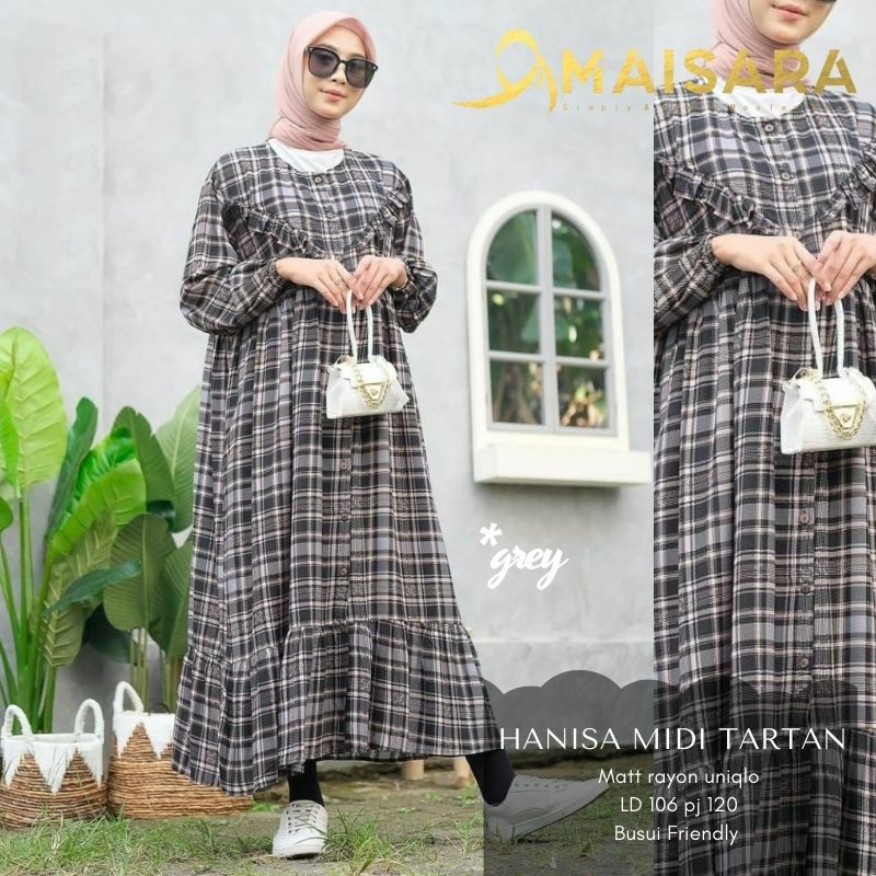 UNIQLO Mahisa midi rayon Unitqlo | Shopee Philippines