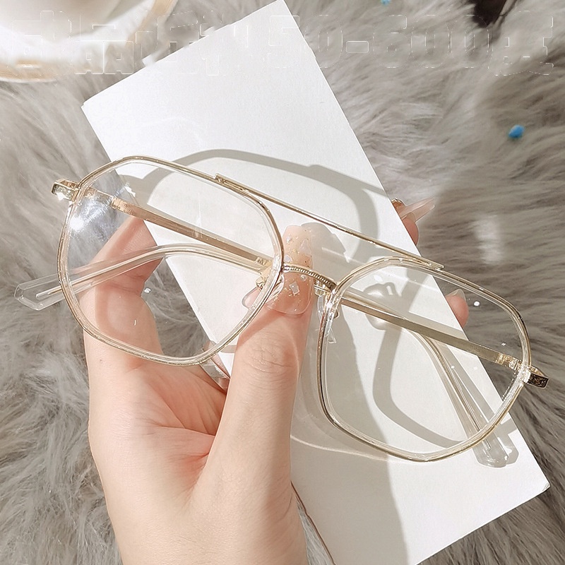 Graded Eyeglasses Myopia with Grade -50 100 150 200 250 300 350 400 450 ...
