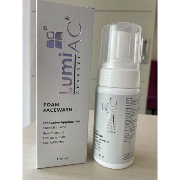 Lumi AC Foam wash for acne prone and sensitive skin | Shopee Philippines