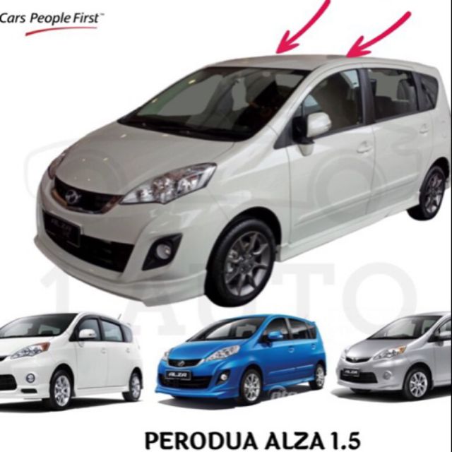PERODUA ALZA ROOF MOULDING /ROOF RUBBER | Shopee Philippines