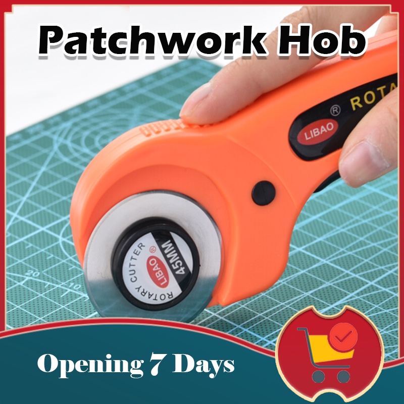 45mm Patchwork Roller Wheel Knife Cloth Leather Paper Fabric Craft ...