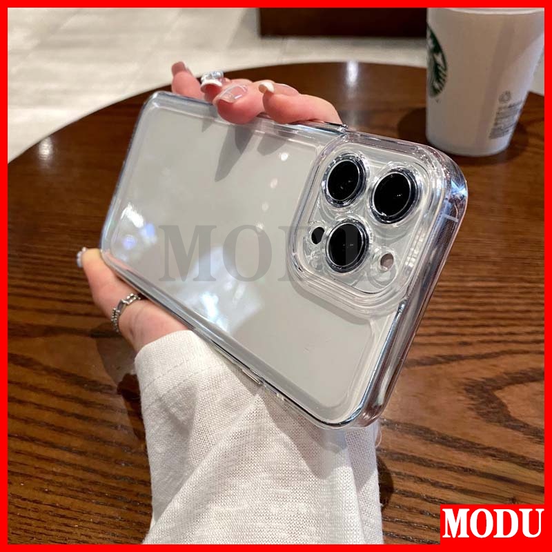 MODU Casing Luxury Shockproof Clear Hard Case For iPhone 15 14 13 11 12 ...