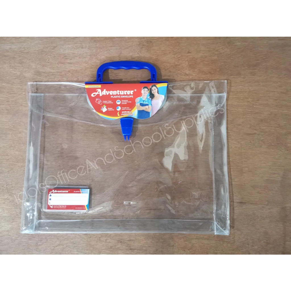 Adventurer Expanded Envelope (Push Lock) & (ZIPPER) | Shopee Philippines