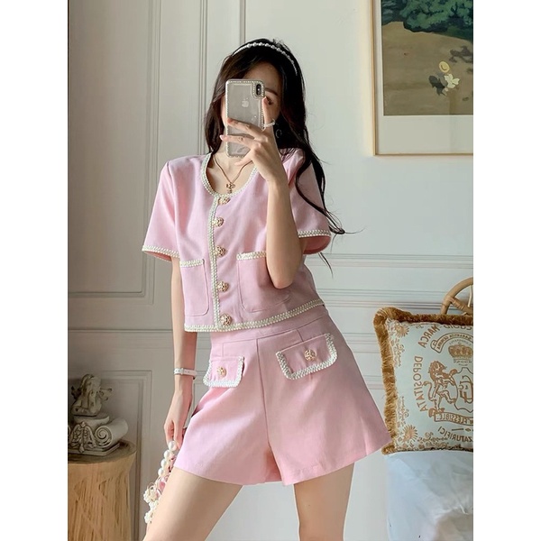 Button Down Terno Short #6665 | Shopee Philippines