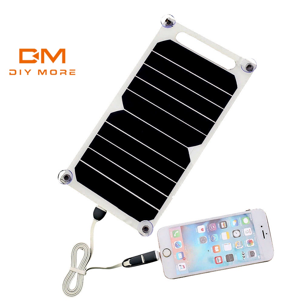 DIYMORE 5v 300w/6v 1w Solar Power Charging Panel Usb Charger Board ...