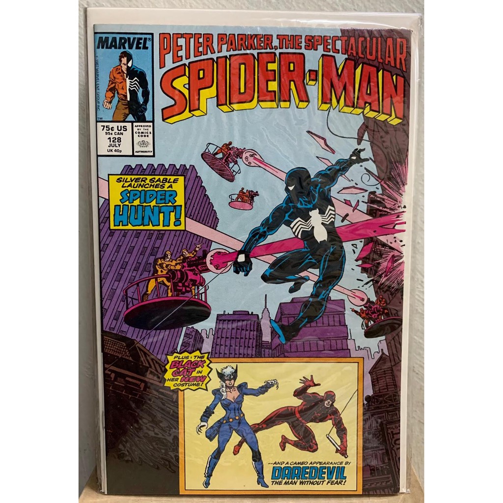 Marvel Comics: 1987 - Peter Parker, Spectacular Spider-Man #127 & 128 ...