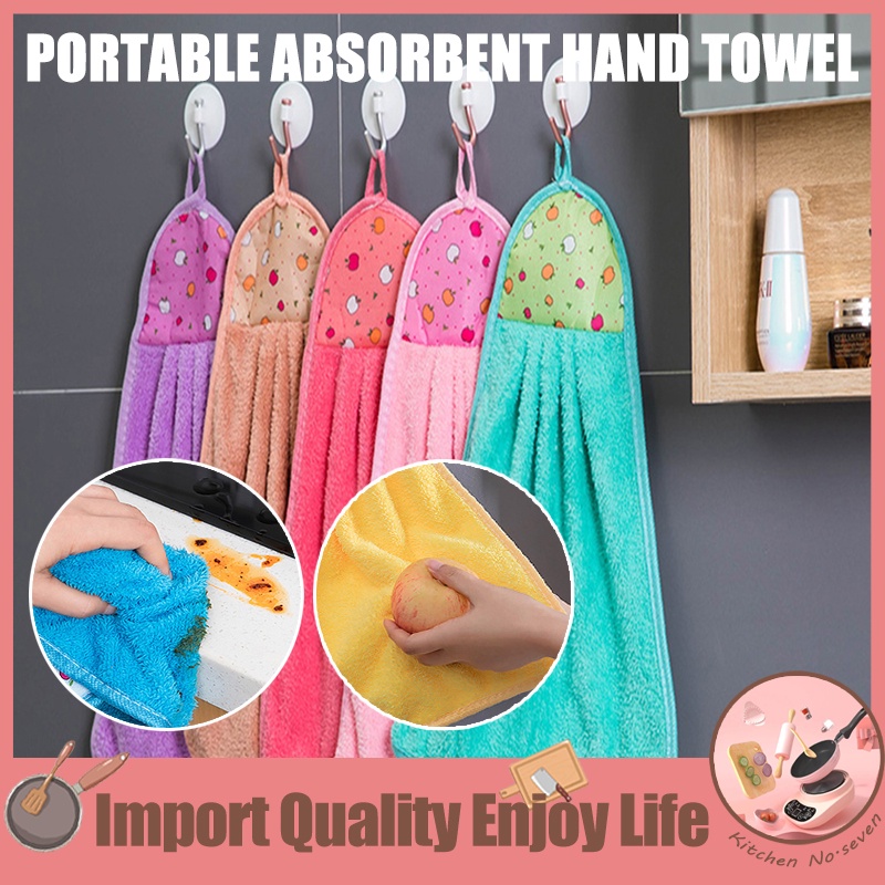 Kitchen Towel Washing Dish Bowl Cloth Clean Hand Towel Kitchen ...