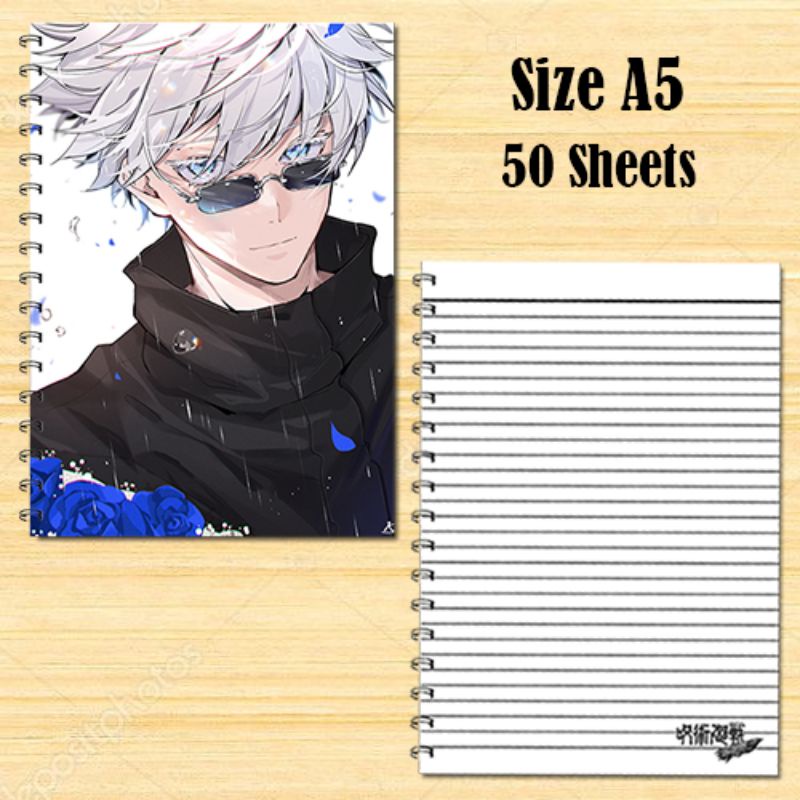 A5 Size Jujutsu Kaisen Notebook Jujutsu Notebook (Batch 3/4) Anime ...