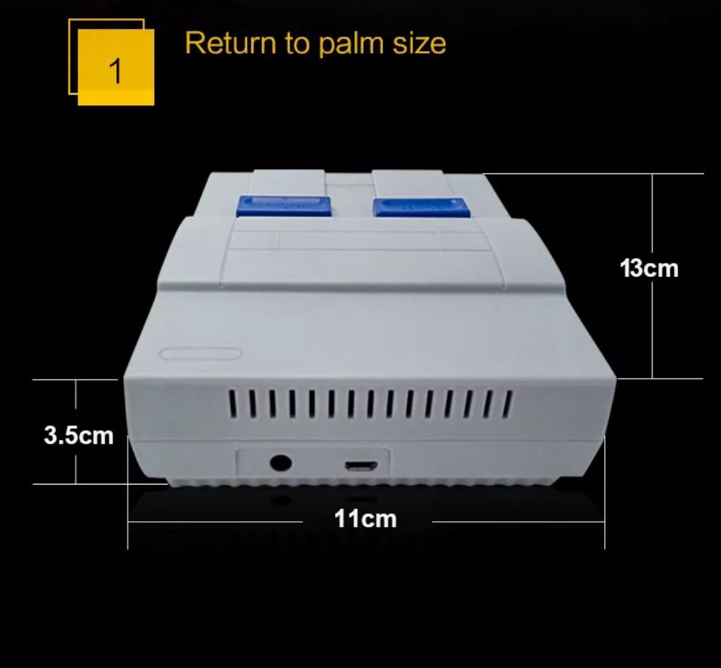 Super Mini Handheld Classic Video Game Box Game Console With Built-in ...