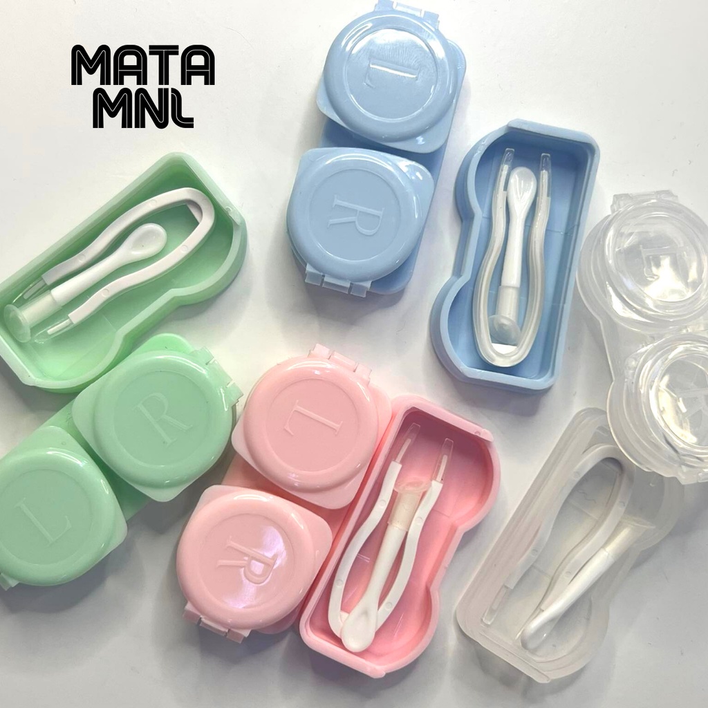 2in1 Lens Case | Flip Case with Lens Applicator & Tweezer by MATA MNL ...