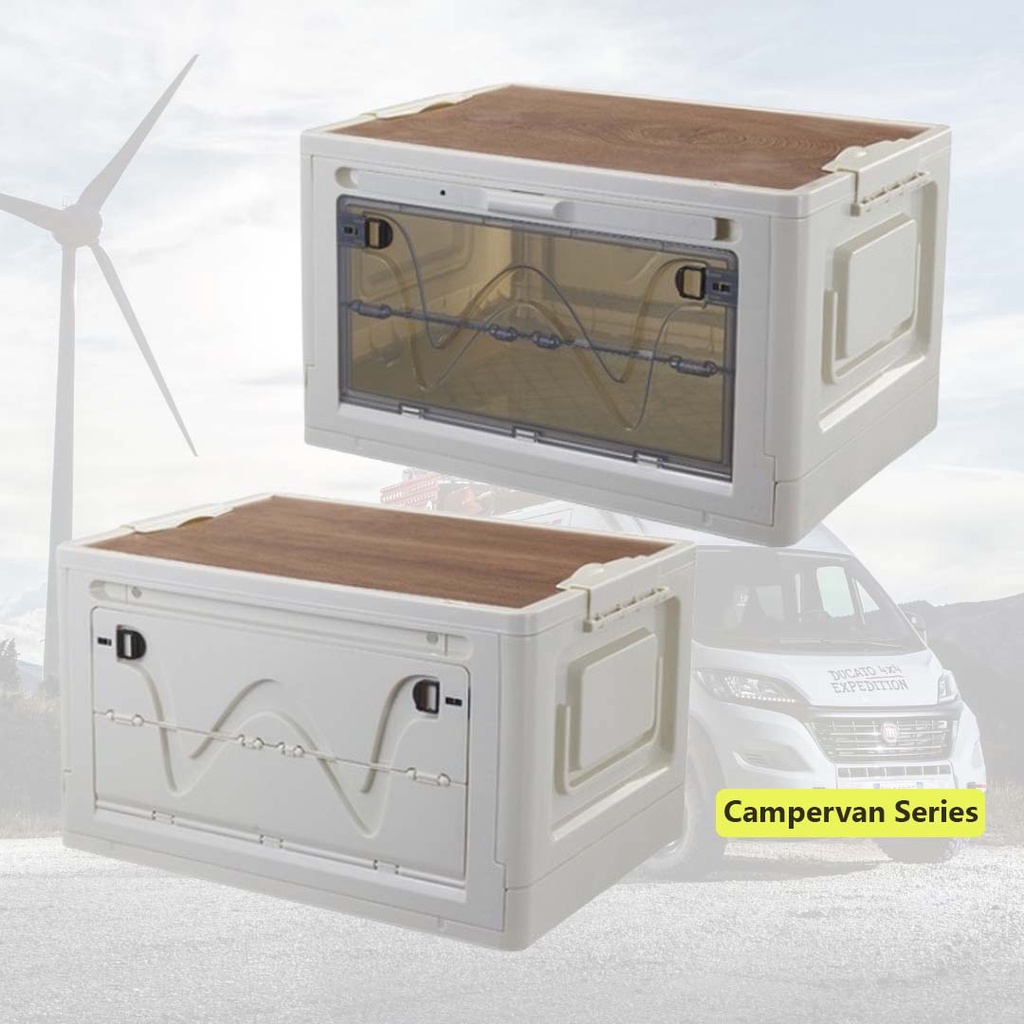 Led Storage Box Folding Box Camping Outdoor Campervan Box With Light ...