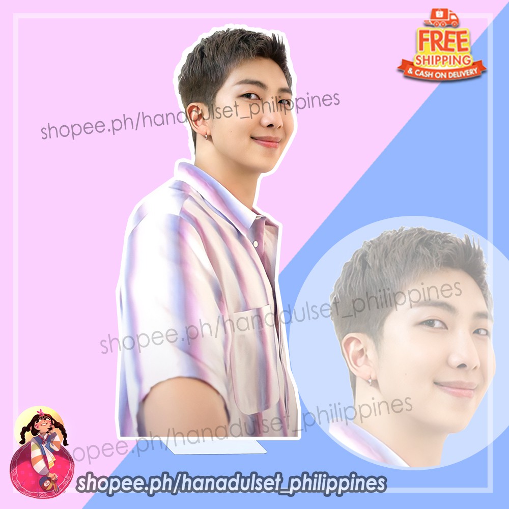KPOP 5 inches | cake topper BTS Half Body [ Rm ] standee ♥ | Shopee ...