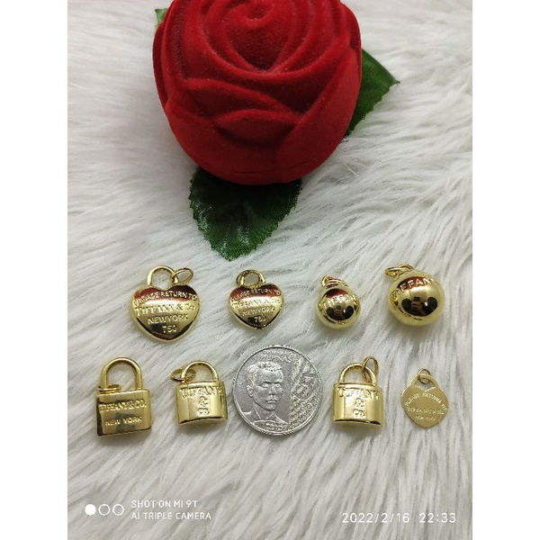 ️COD 18K SAUDI GOLD VSPL PENDANT | Shopee Philippines