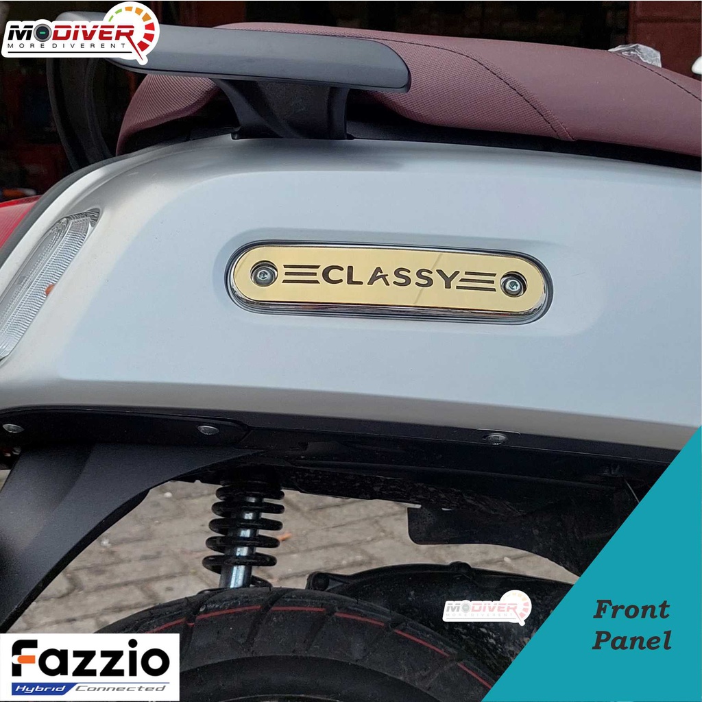 Front & Side Body Garnish Package - Front & Side Fazzio Motif Black ...