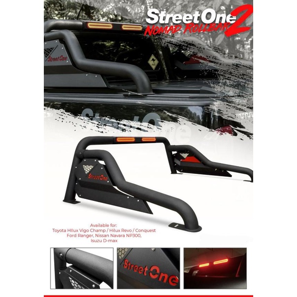Universal Pick Up Rollbar for all Pick Up V2 Street one Hard steel Roll ...