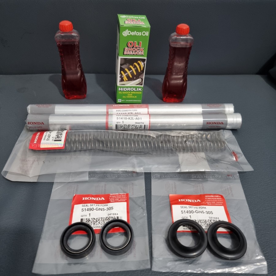 Honda Beat FI Street Pop Scoopy Spacy F1 KZL Clip Front Shock L Axle ...