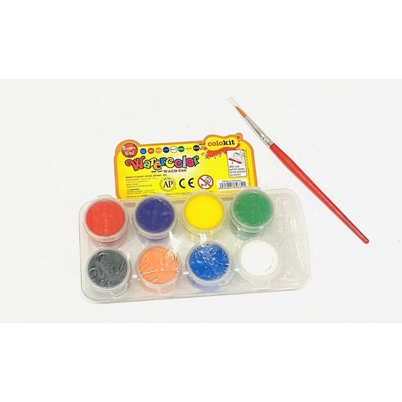 colokit water color 8 colors 6ml sold per pack | Shopee Philippines