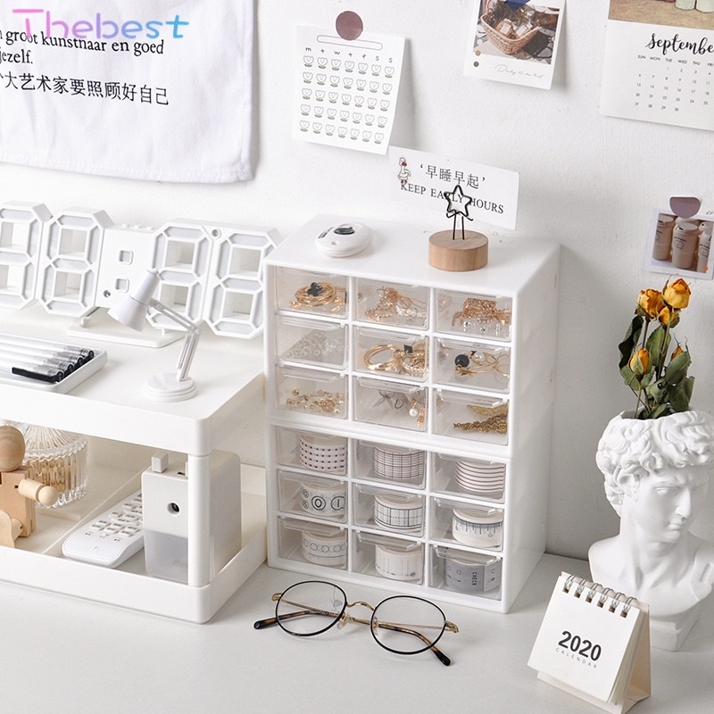 Desktop Drawer Organizer, Desktop Organizer Storage, Mini Drawer ...