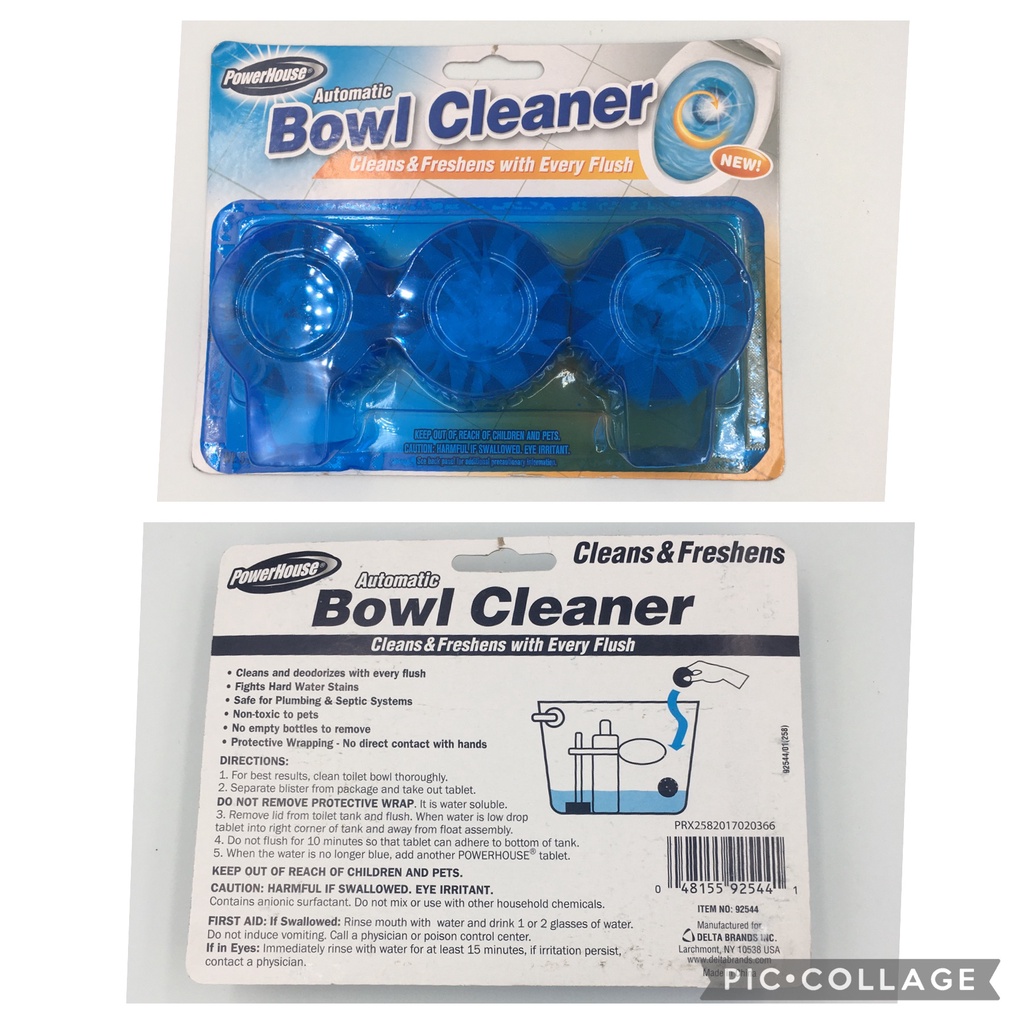 PowerHouse Automatic Bowl Cleaner 3Tabs 5.3oz (150g) | Shopee Philippines