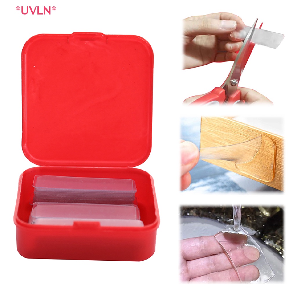 UVLN> Reusable Double-sided Adhesive Tape Square Ultra-strong ...