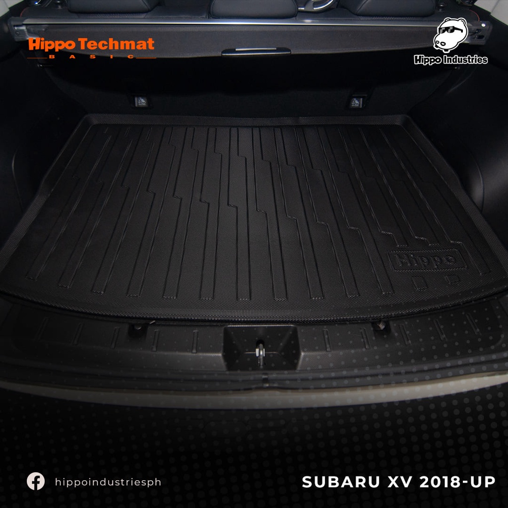 Subaru XV 2018 to 2025 Cargo / Trunk Tray Hippo TechmatBrand V2 Deep ...