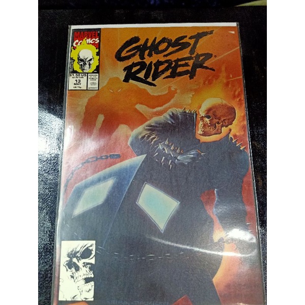 MARVEL COMICS - GHOST RIDER ISSUE NO. 13 (MAY 1991) | Shopee Philippines