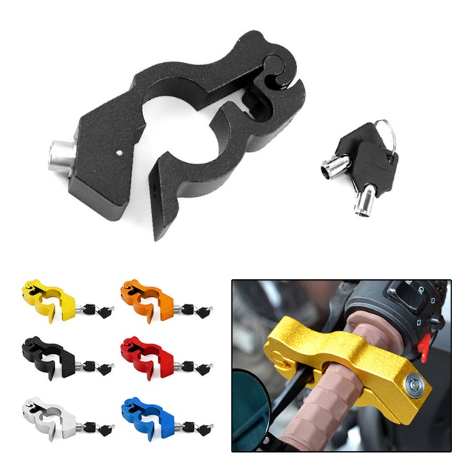 Universal Motorcycle Handlebar Lock | Shopee Philippines