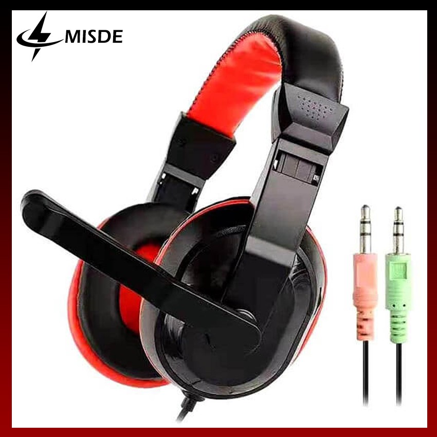 MISDE A3 Gaming Wired Bass Surround Stereo MISDE Headphone With ...
