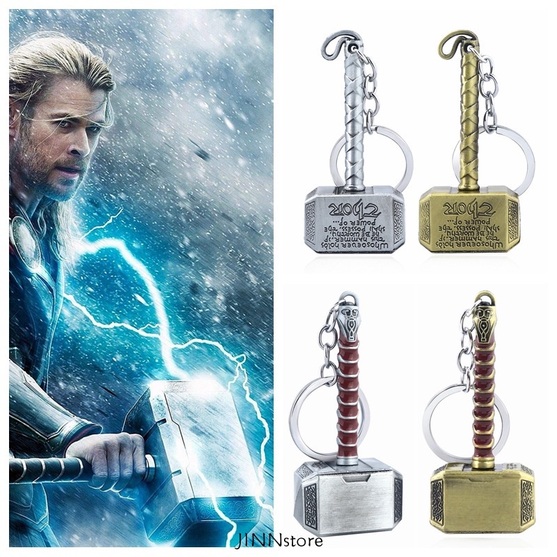 JINNStore Marvel Thor Hammer Metal Keychain Mjolnir Beer Bottle Openers ...